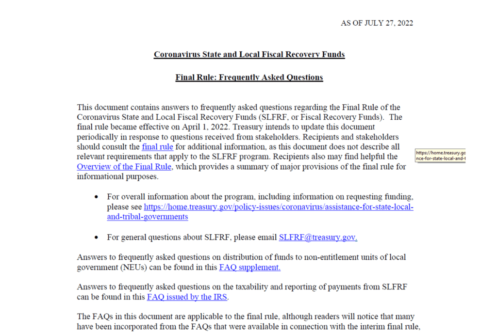Final Rule FAQ - Nevada Housing Coalition