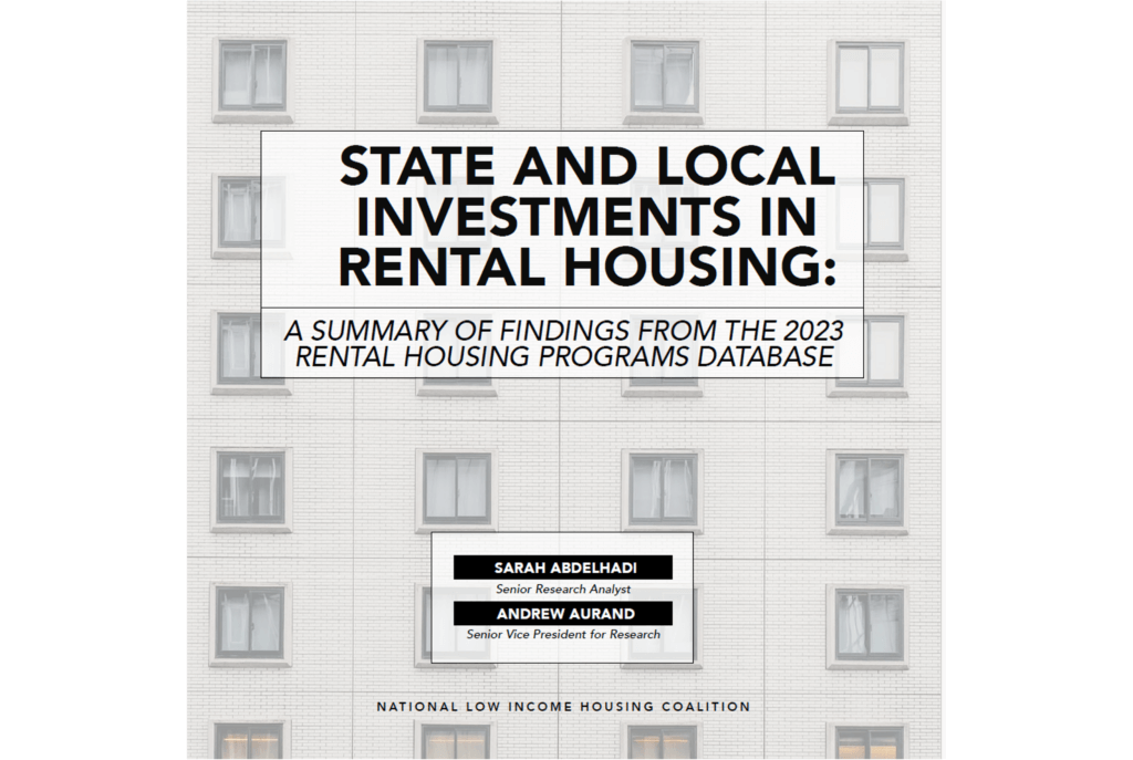 State & Local Investments in Rental Housing - Nevada Housing Coalition